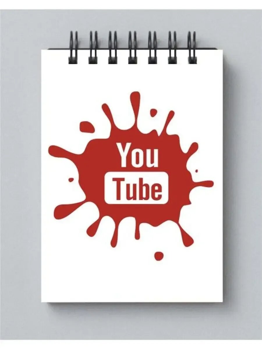 Блокнот YouTube/ Ютуб №8, А4