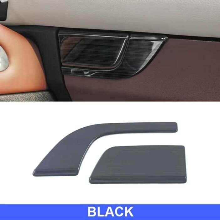 Джили Монжаро - Накладки на ручку бардачка для Geely Monjaro 2021-2025 г.