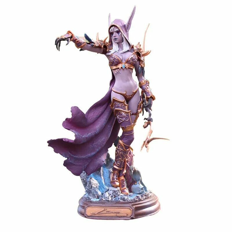 Фигурка Сильвана с головой волка Варкрафт ВоВ World of Warcraft / Sylvanas Windrunner(23 см)