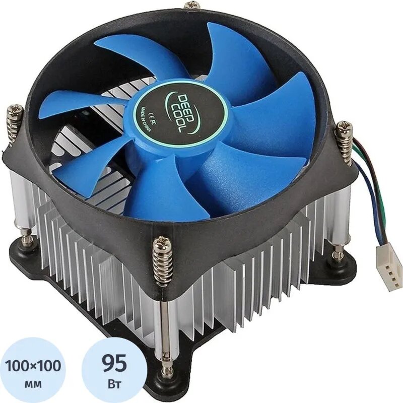 Кулер Deepcool THETA 20 PWM 1150/1151 17.8-32.5dB_M_K 664955