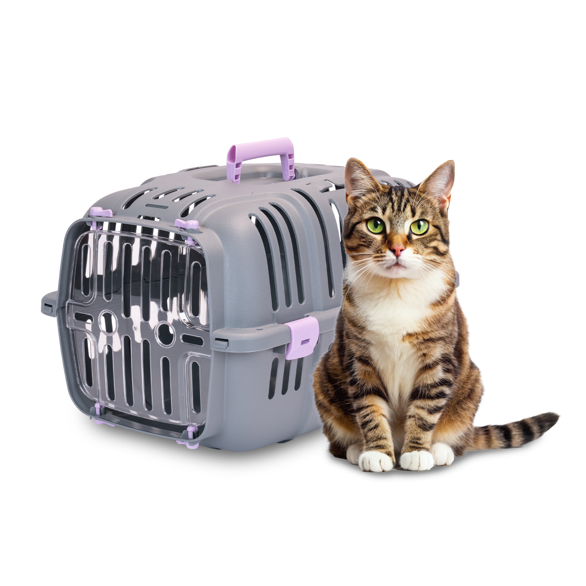 Переноска для кошек и мелких собак Ferplast JET 10 очень лёгкая, 47 x 32 x h 29 см