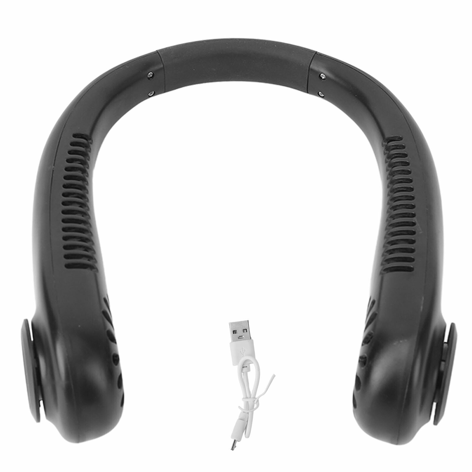 Портативный вентилятор шеи 3 скорости регулируемые 360 градусов охлаждение сильные ветры Бесплатный вентилятор без блюди для открытого путешествия спорт