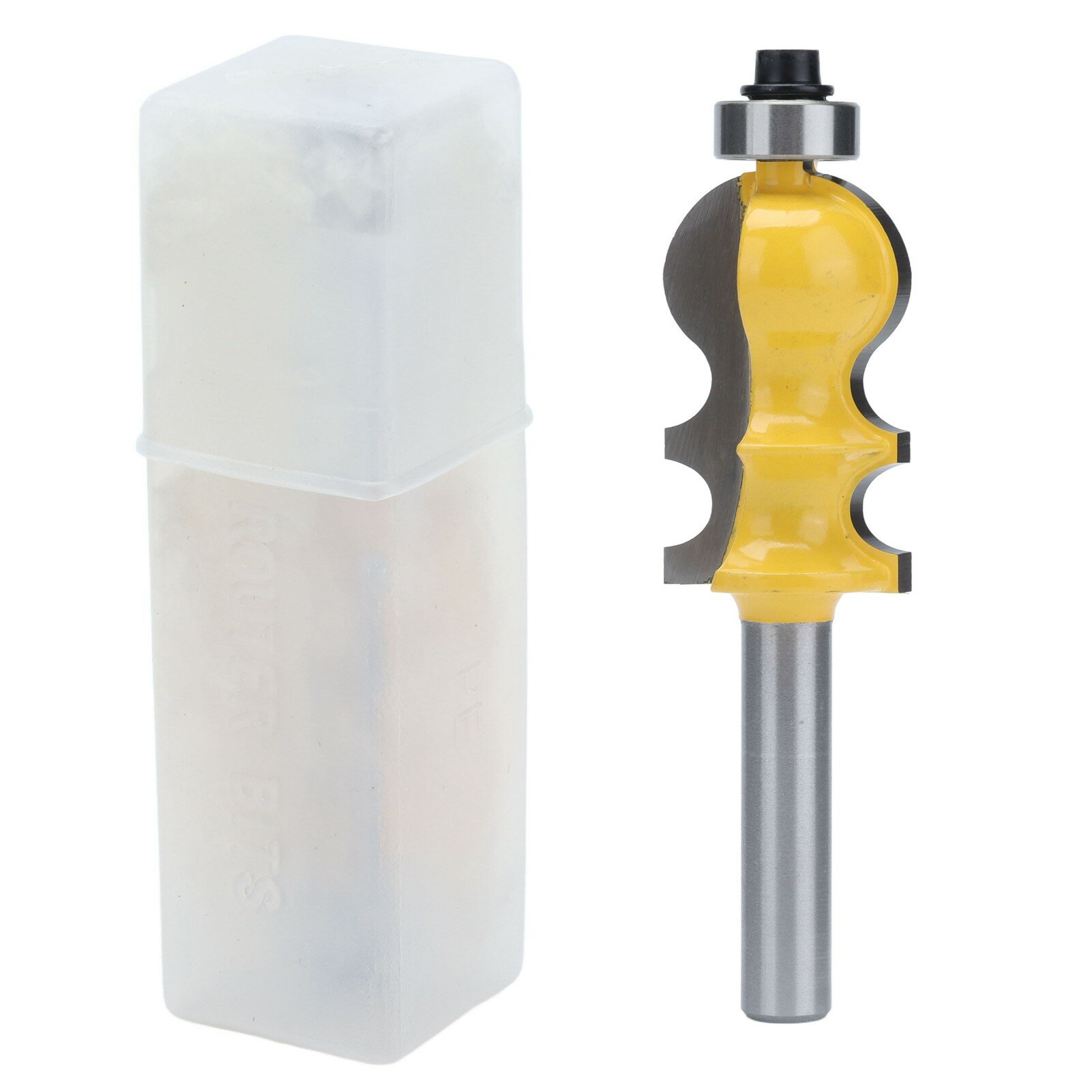 Фреза для поручней с хвостовиком 8 мм, из углеродистой стали, для изготовления профилей, деревообрабатывающий инструмент, для изготовления декоративных планок.