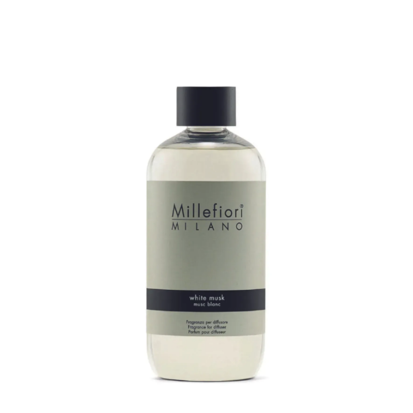 Аромат для диффузора (рефилл) Millefiori Milanо NATURAL "Белый муск/WHITE MUSK", 250 мл.