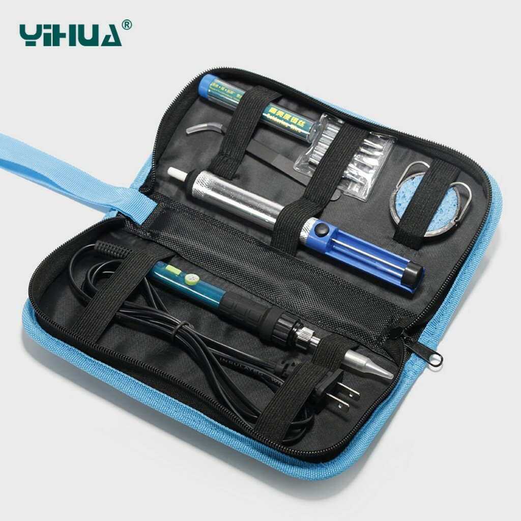 Набор паяльный в кейсе, 7 предм. YIHUA 947-III с регулятором температуры