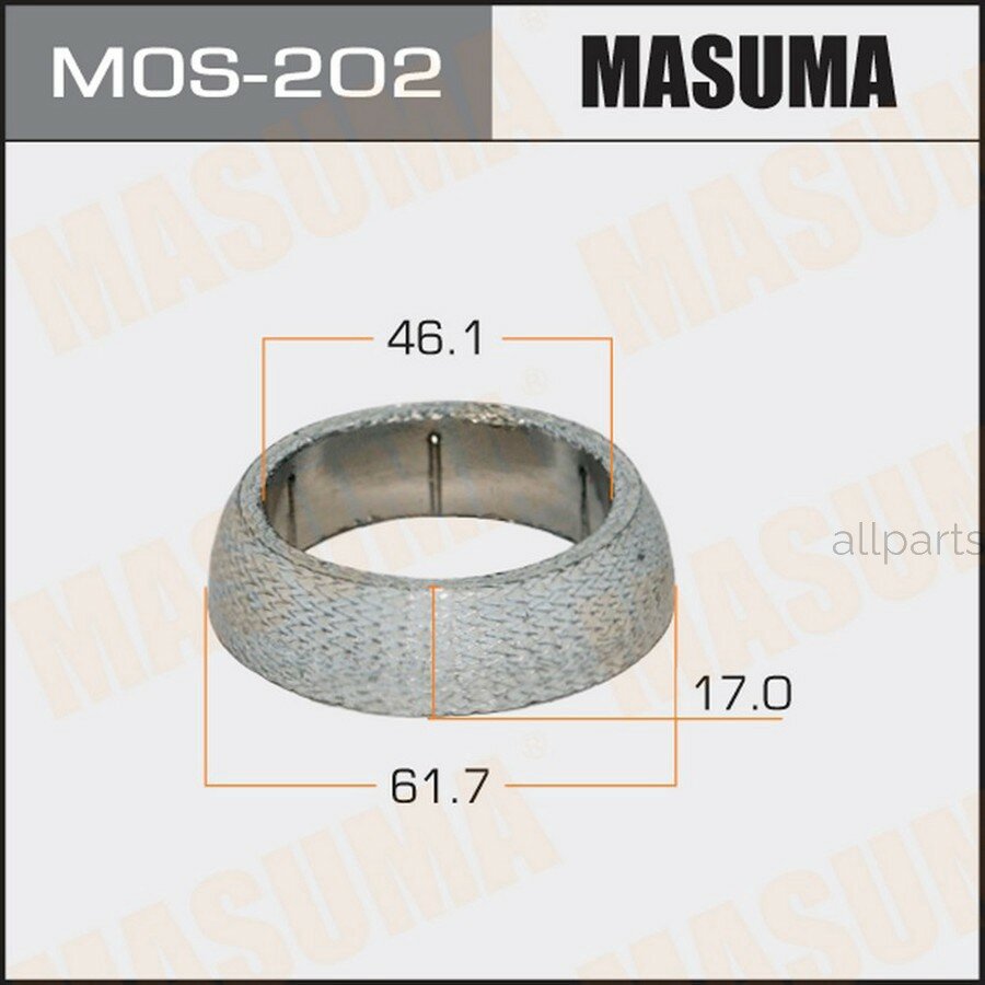 MASUMA MOS-202 Кольцо глушителя 46.1x61.7 MASUMA MOS-202
