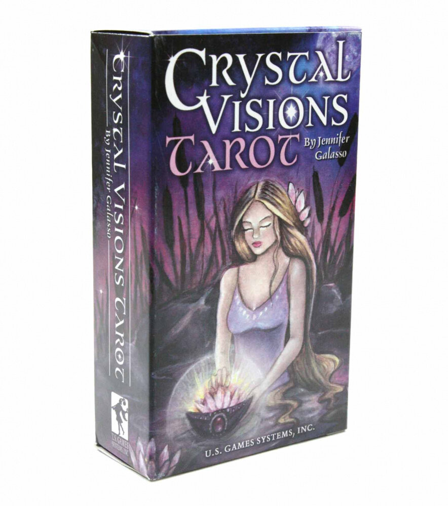 Карты Таро: "Crystal Vision Tarot by Jennifer Galasso" US Games / Таро Кристального Видения