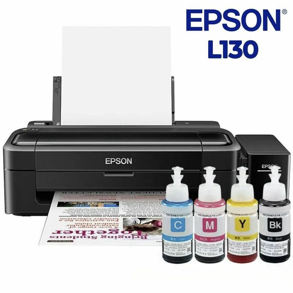 Epson Принтер струйный Epson L132, СНПЧ, цветн, A4