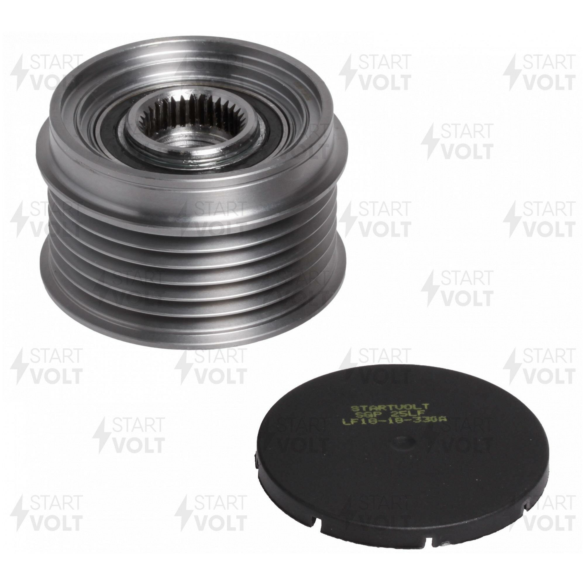 Startvolt шкив с обгонной муфтой генер. для а/м mazda 6 (gg) (02-) 1.8i (sgp 25lf) sgp25lf