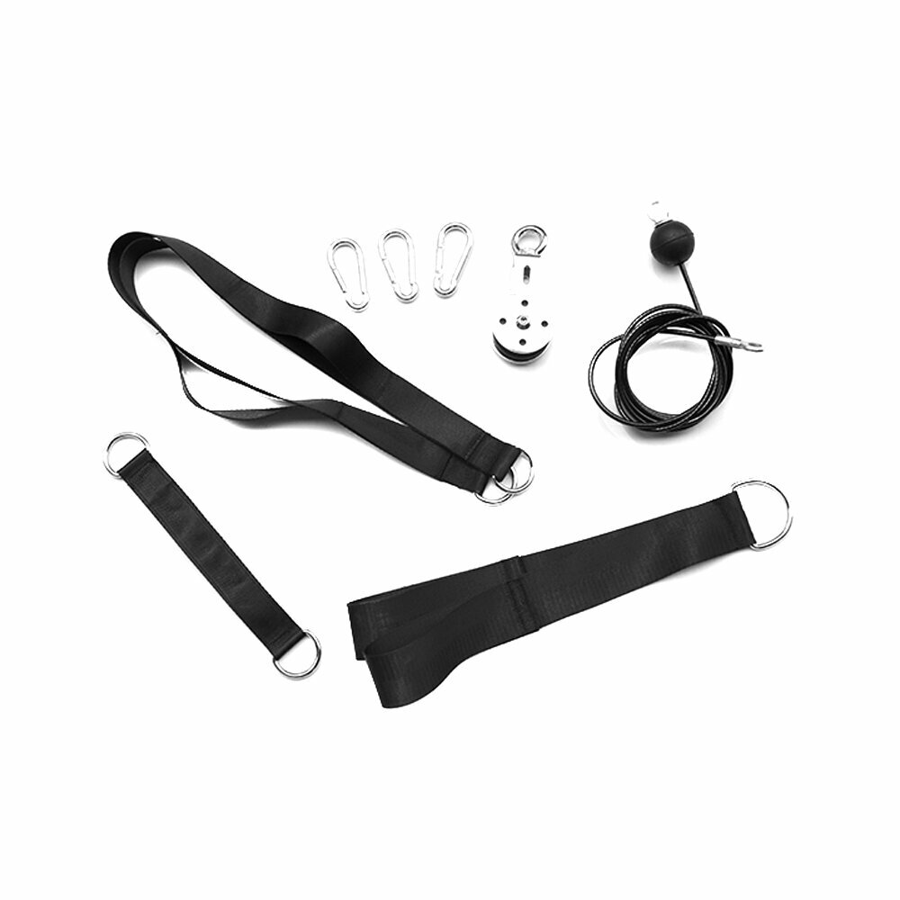 Натяжитель для тренировки трицепсов проволочный трос бытовой турник тренажер фитнеса натяжитель F054-8-2.0 метра