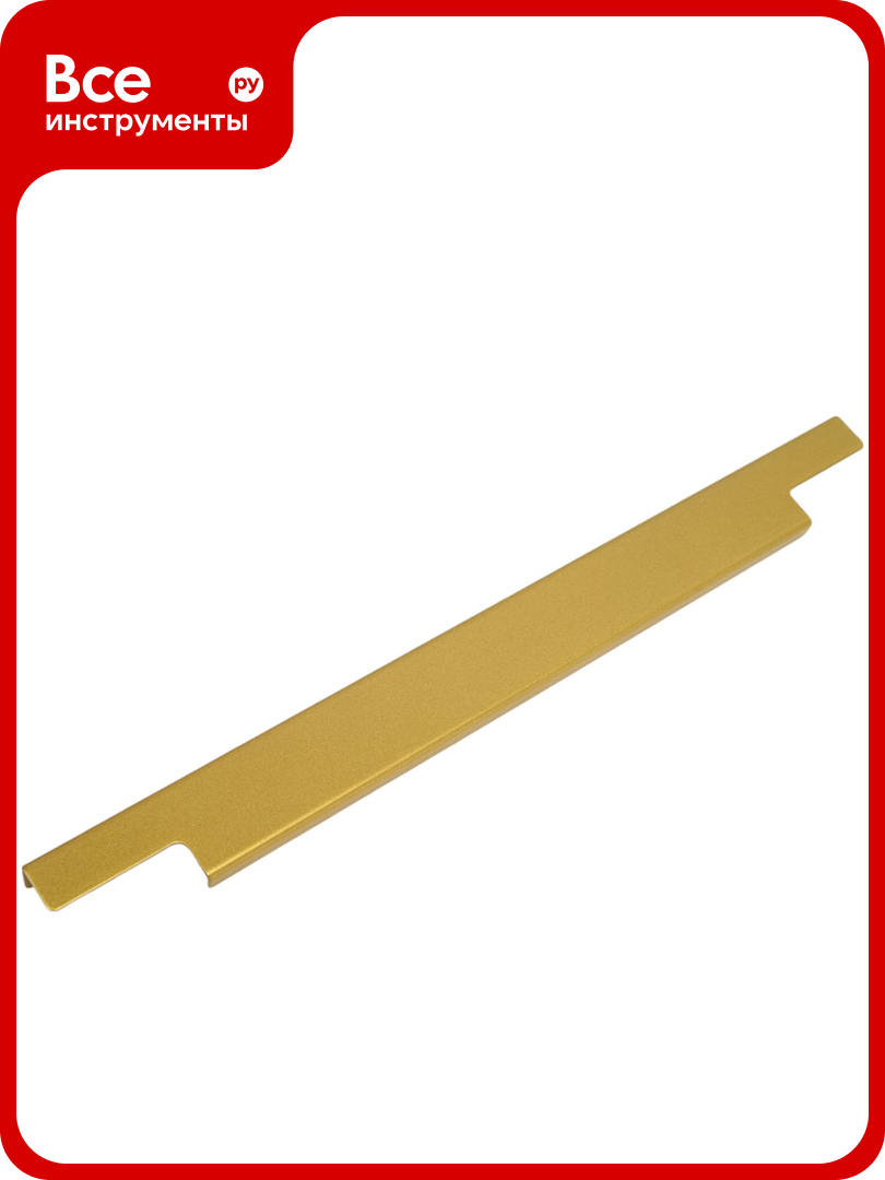 Накладная ручка-профиль MAKMART L.396 мм, отделка бронза RT.06.396.1036/ML112