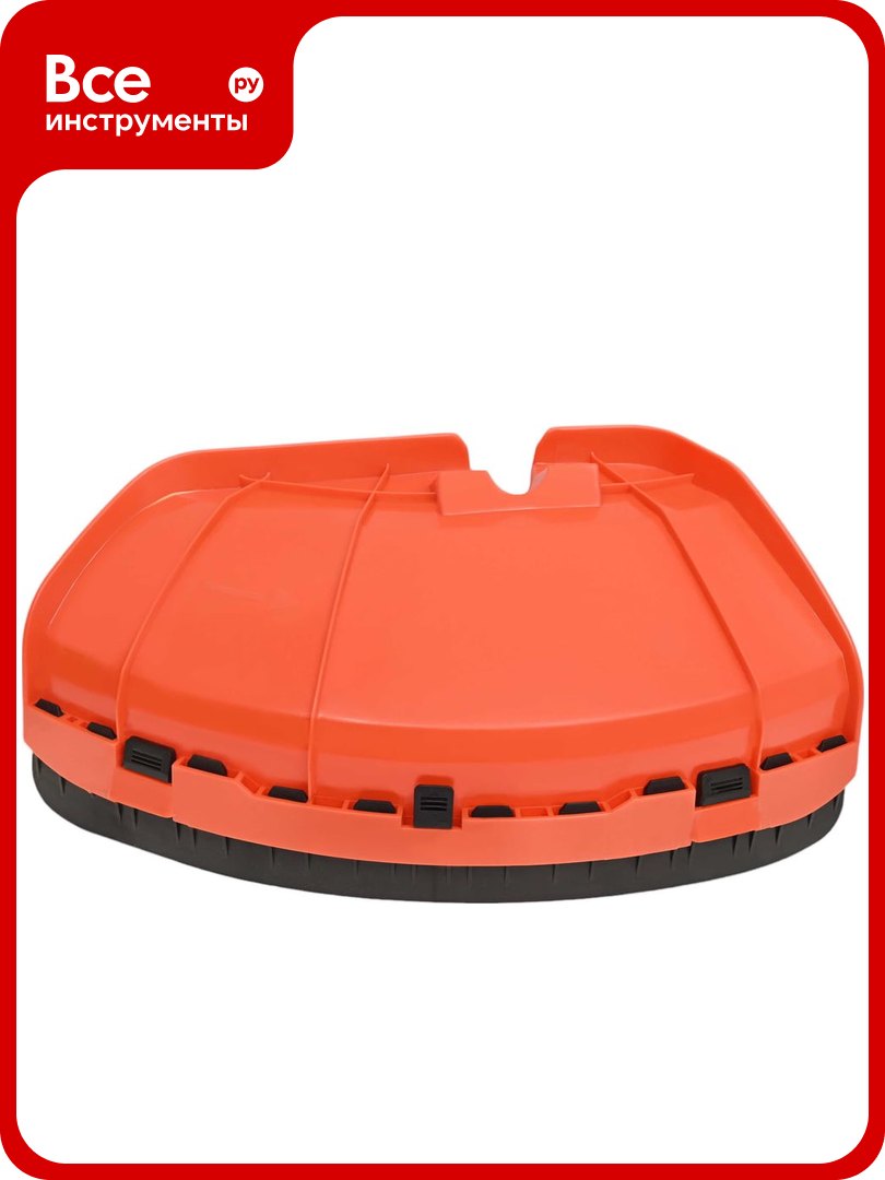 Защитный кожух для триммера Gigant SKL1617-26 из прочного пластика оранжевого цвета повышающая безопасность