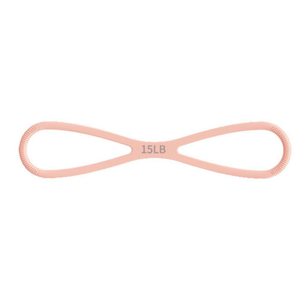 Силиконовая резиновая лента для тренировок, 15 фунтов, с удобными ручками
