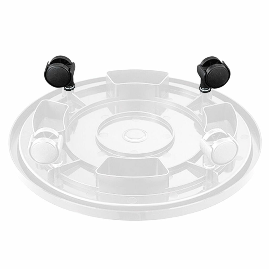 Специальный пластиковый поддон для бутилированной воды, минеральной чистой универсальный валик, ролик, передвижной с утолщением-темно-белый