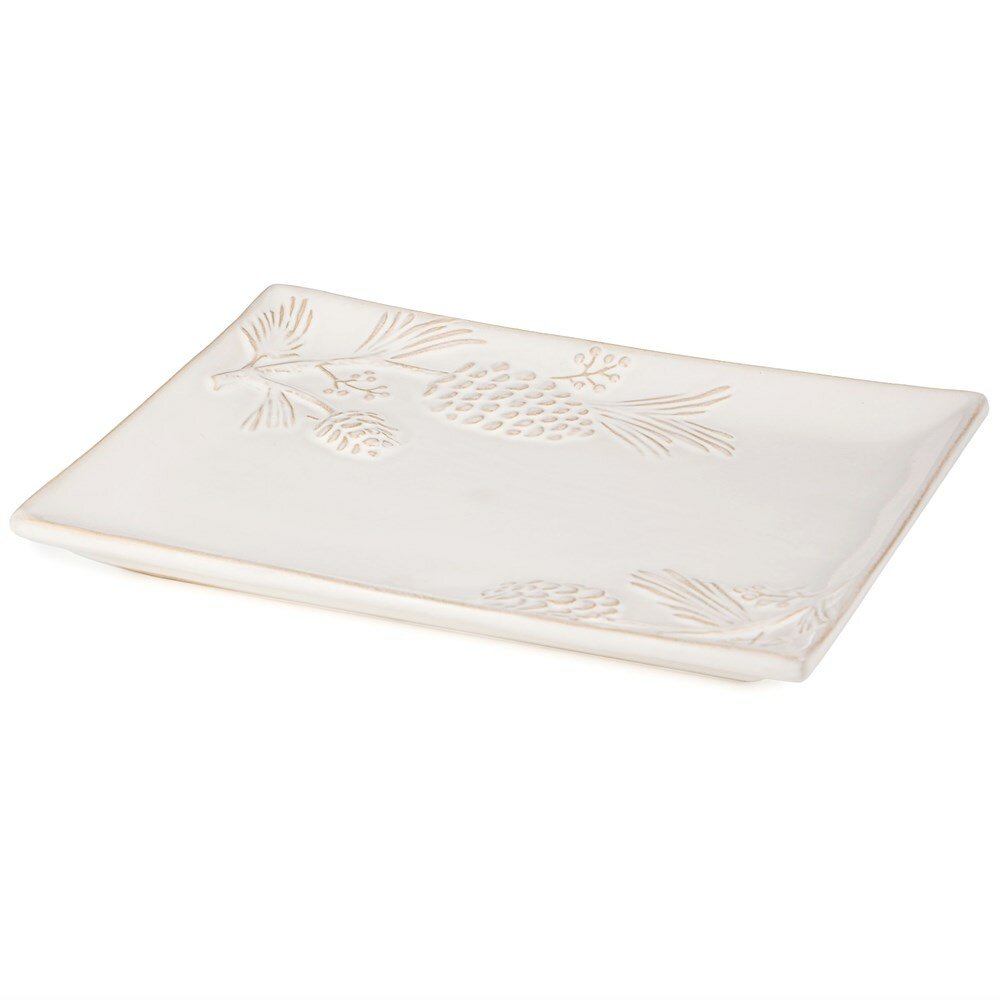 Блюдо сервировочное коллекция "Pine cones", 26,3*19,8*2,4 см