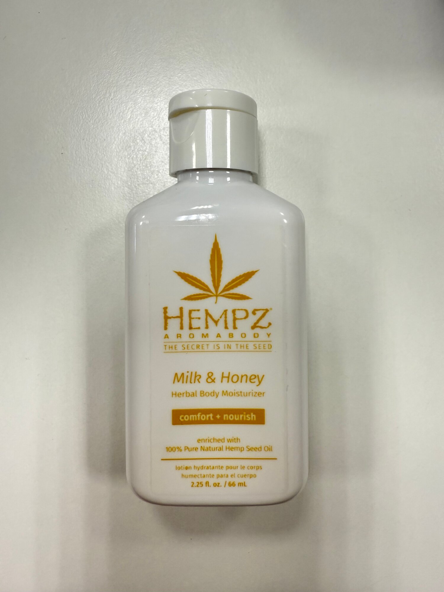 Молочко косметическое Hempz "Milk and Honey", увлажняющее, 66мл