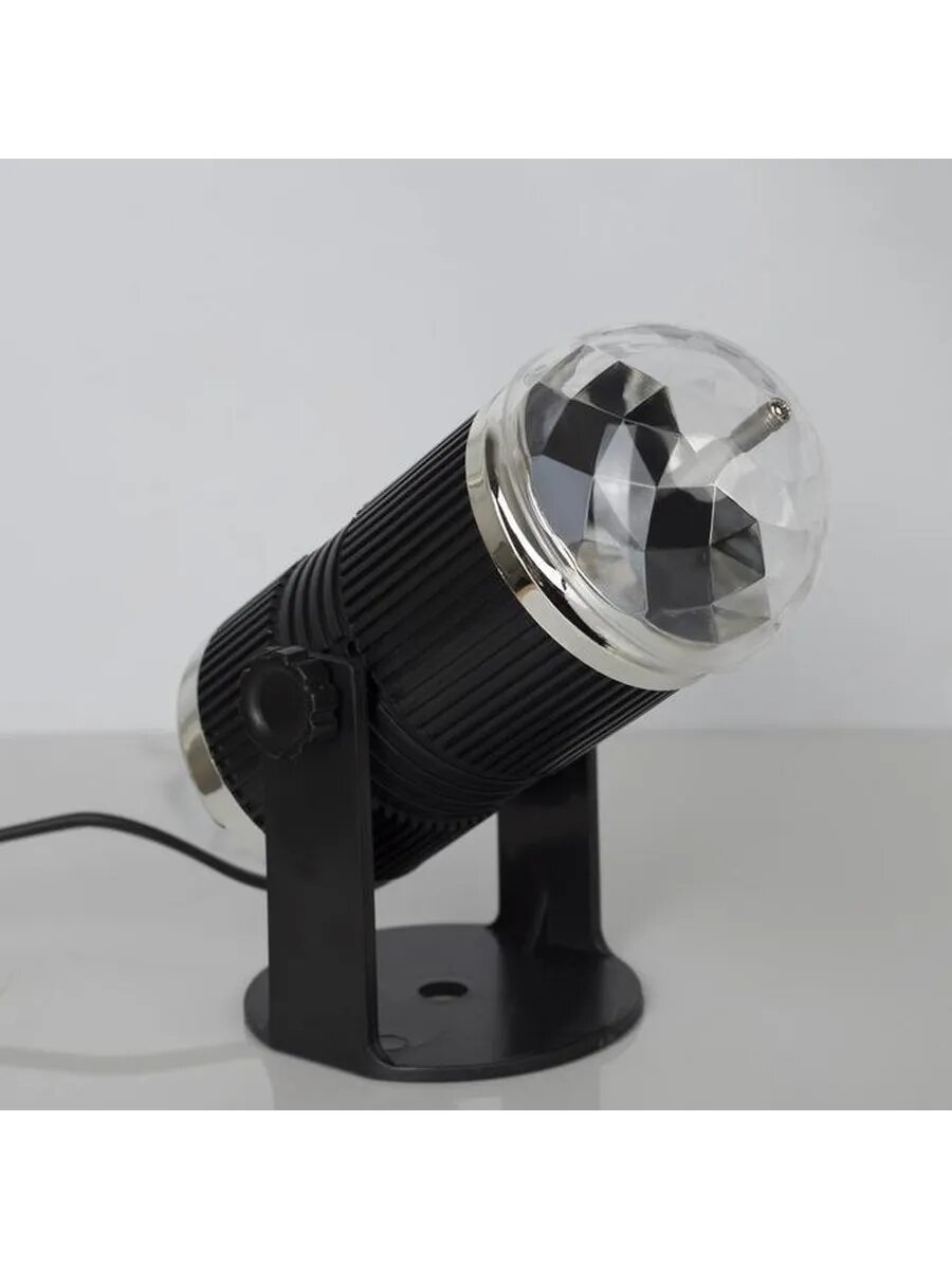 Яркий хрустальный светильник с RGB подсветкой