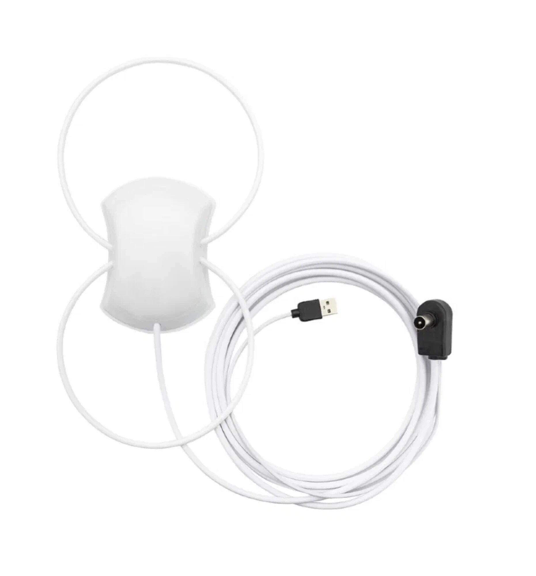 Антенна для цифрового телевидения "Уралочка" DVB-T2 EVO tvix, 5 метров