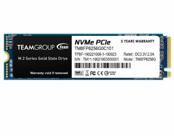 256 ГБ SSD M.2 накопитель Team_Group MP33 (TM8FP6256G0C101)