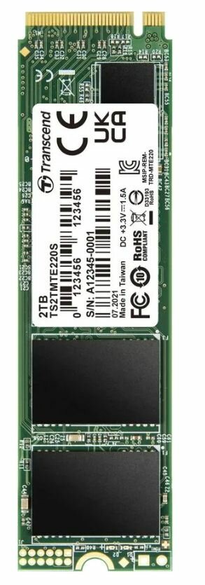 2 ТБ SSD M.2 накопитель Transcend E220S (TS2TMTE220S)