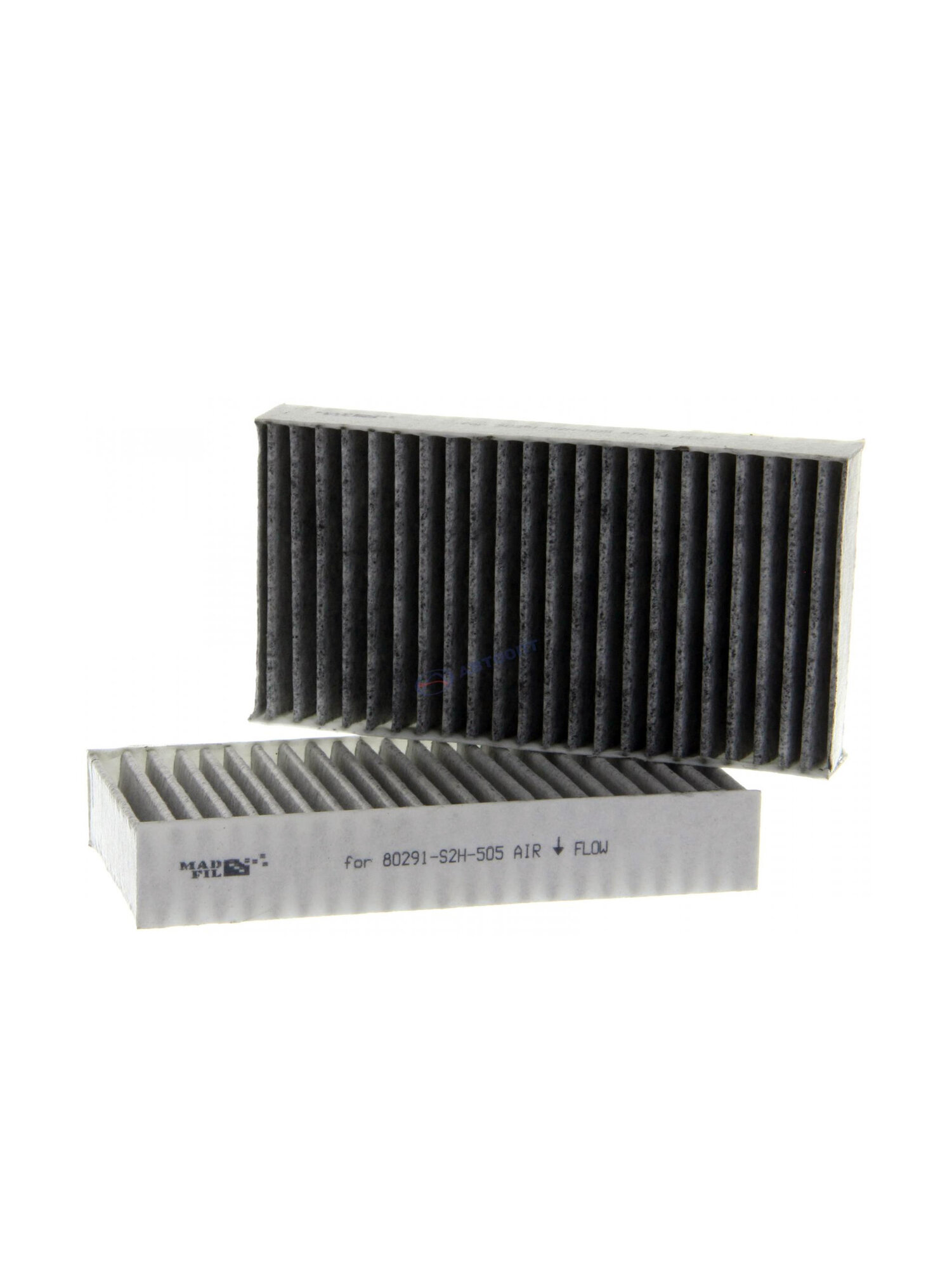 Фильтр салона антибактериальный угольный 80290-S50-003 / 80295-S50-003 для Honda LOGO