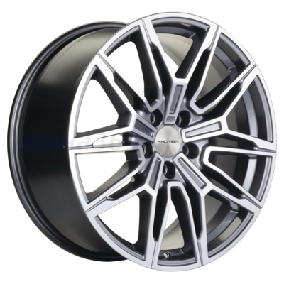 Литой колесный диск Khomen Wheels KHW1904 (C/E/S class) 9,5x19/5x112 ET40 D66,6 Gray-FP