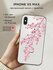 Чехол на Apple iPhone XS Max / Айфон XS Max с принтом "Ветка сакуры 2"