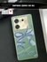 Чехол на Infinix Zero 30 5G / Инфиникс Зеро 30 5G с принтом "Полосатый голубой б...