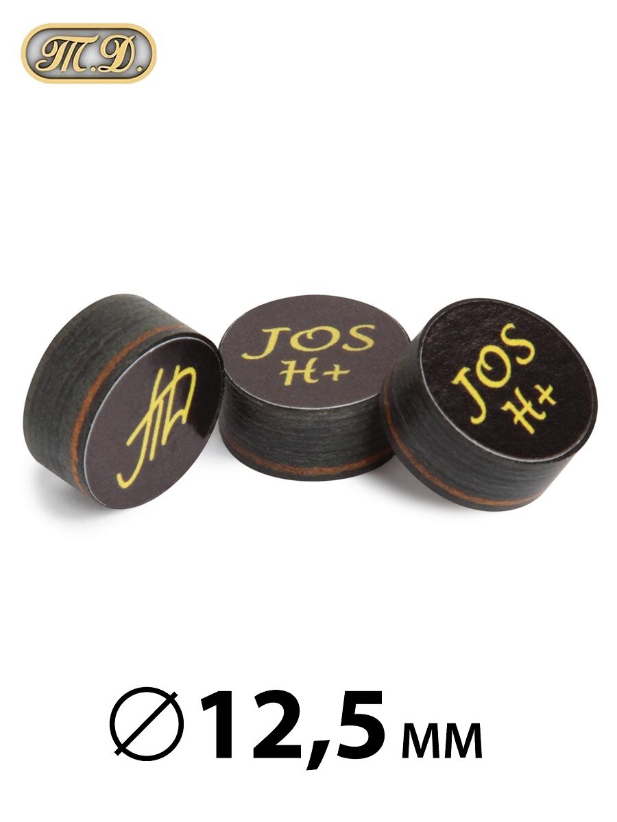 Наклейка для кия Д. Терзяна JOS 12,5мм Hard+, многослойная, 1шт.