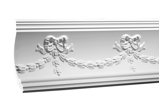 Карниз Европласт Лепнина 1.50.120 Д2000хШ122хВ143 мм.