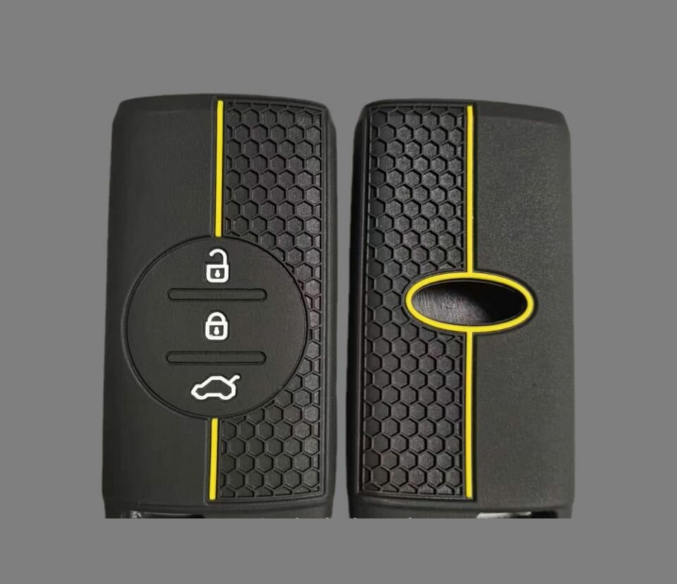 Чехол для автомобильного смарт ключа Chery Tiggo 7 Pro, Tiggo 4 Prо, Exeed силиконовый