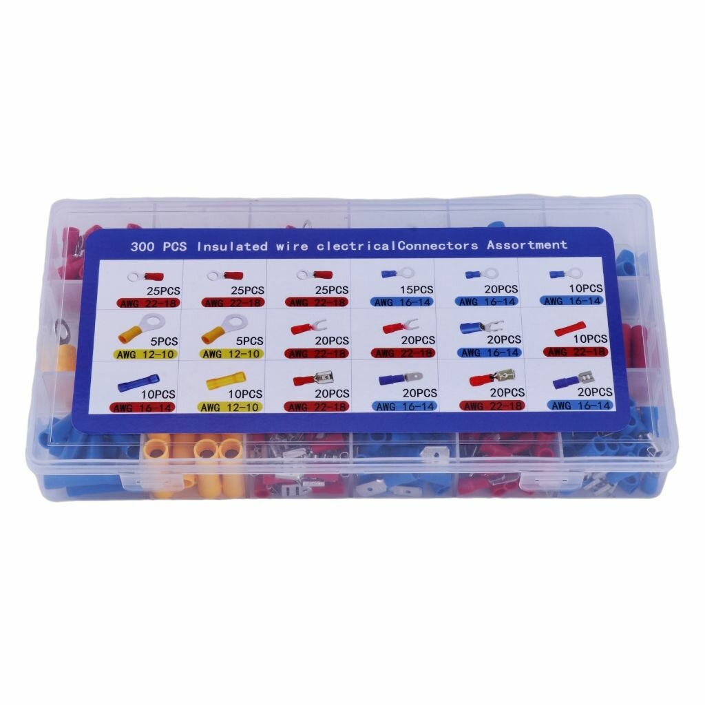 Аксессуары для питания,300 шт. комплект соединительных клемм, 1 набор