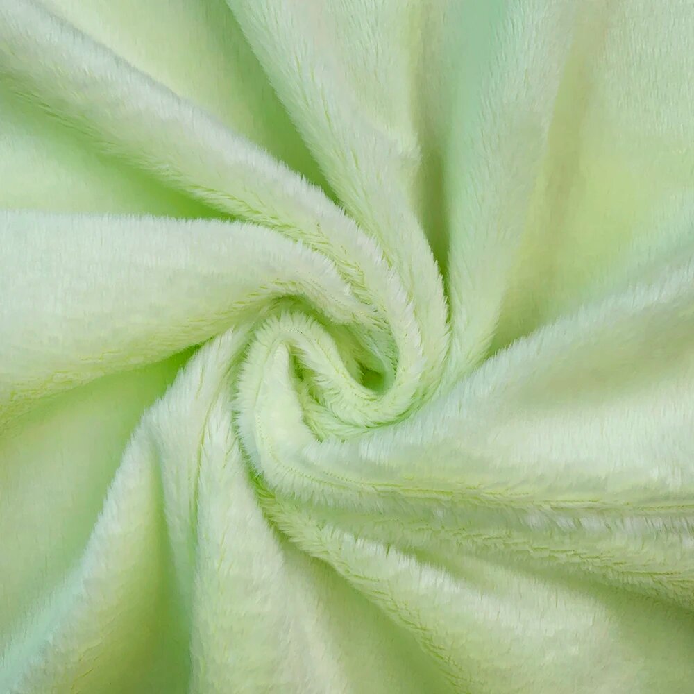 Плюшевая ткань SEWBATO 5 мм, 100% полиэстер, 45x50 см Зеленый, 93