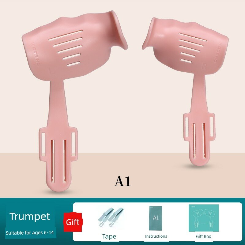 A1 корректор положения пальцев для гуцинь, силиконовый, нежно-розовый, малый размер, 2 шт. для детей