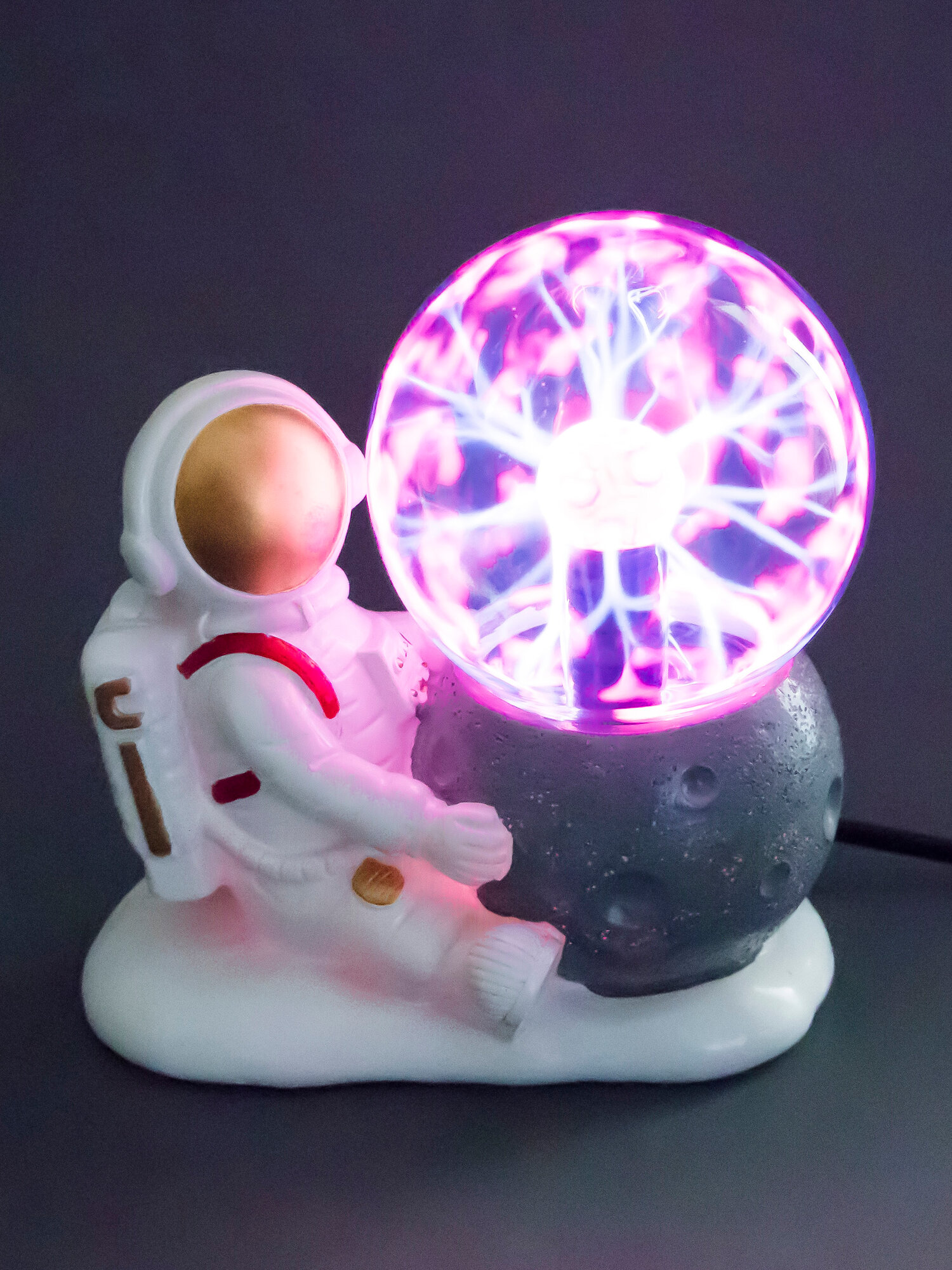 Светильник Плазменный шар "Плазма Plasma Космос N 4" D-10 см, гигантский магический шар с молниями, подарок