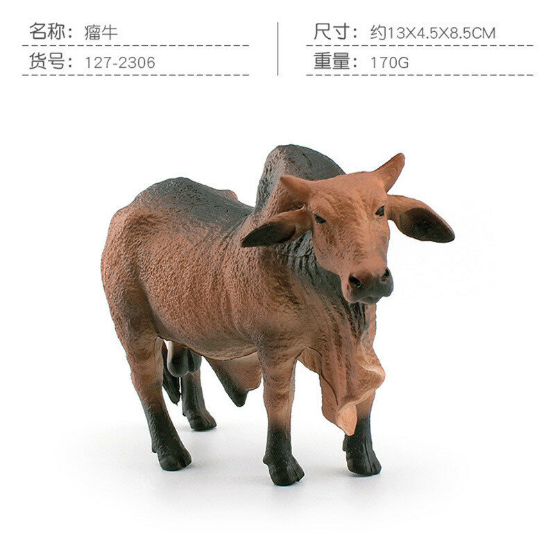 High quality pvc texas longhorn and watusi cow realistic models for collectors lumpy bull