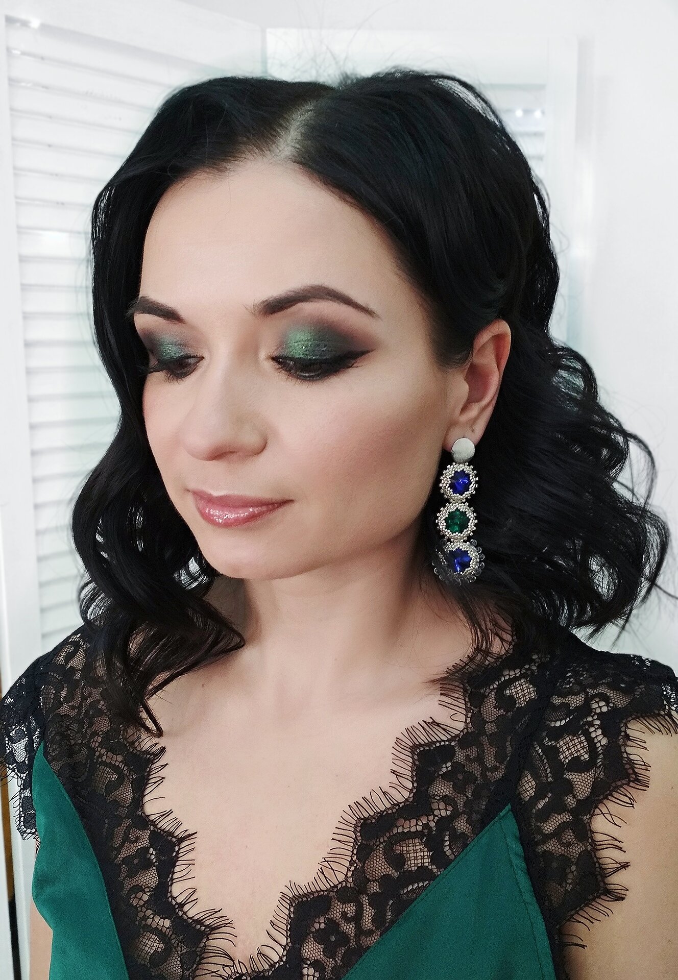 Серьги, Swarovski Zirconia