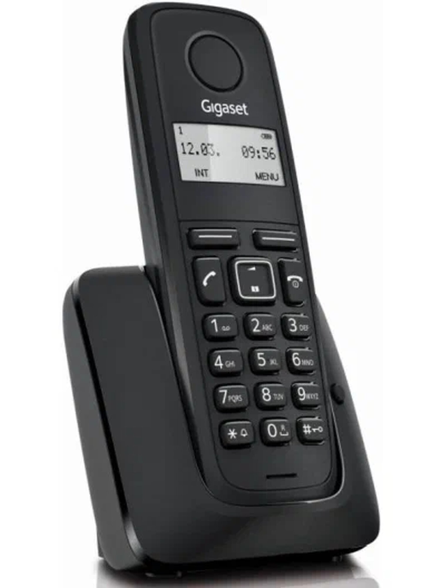 Телефон Gigaset A116 RUS черный (s30852-h2801-s301)