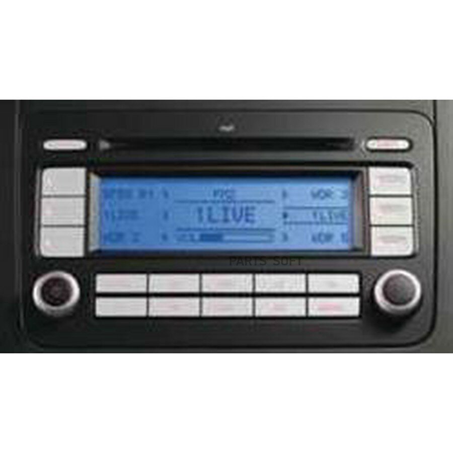 Магнитола STEREO-CD и от официального дистрибьютора, VAG, артикул 3C0057195C