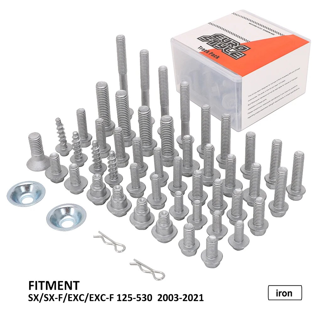 _ Набор винтовых болтов для крыла для KTM SX XC XCW SXF EXC EXCF 125 150 200 250 300 350 450 500 A