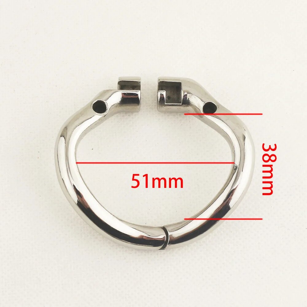 Замок-невидимка из нержавеющей стали, мужское устройство целомудрия, клетка для члена, фетиш, замок для пениса, кольцо для члена, секс-игрушки, мужской пенис, уретральная игра для взрослых