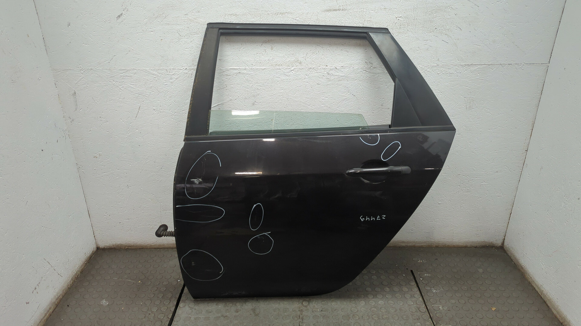 Дверь боковая (легковая) левая задняя Nissan Primera P12 Б/У