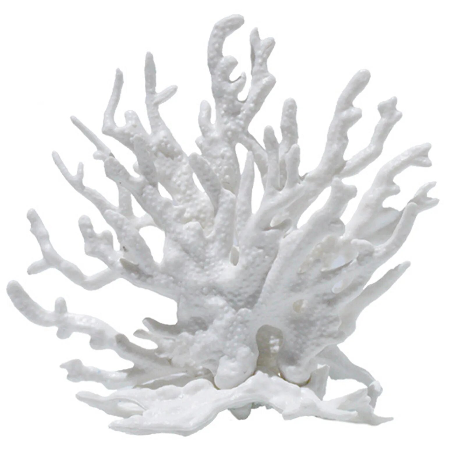 Искусственный коралловый риф для аквариума Белый, White