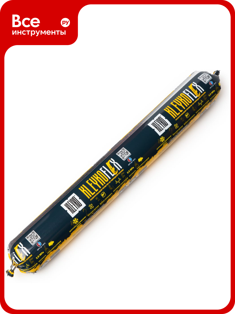 Полиуретановый гибридный однокомпонентный герметик KLEYKO FLEX 600 мл серый RAL 7016 KFX-7016