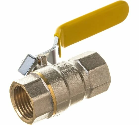 Шаровой кран для газа 1/2", г/г, рычаг
