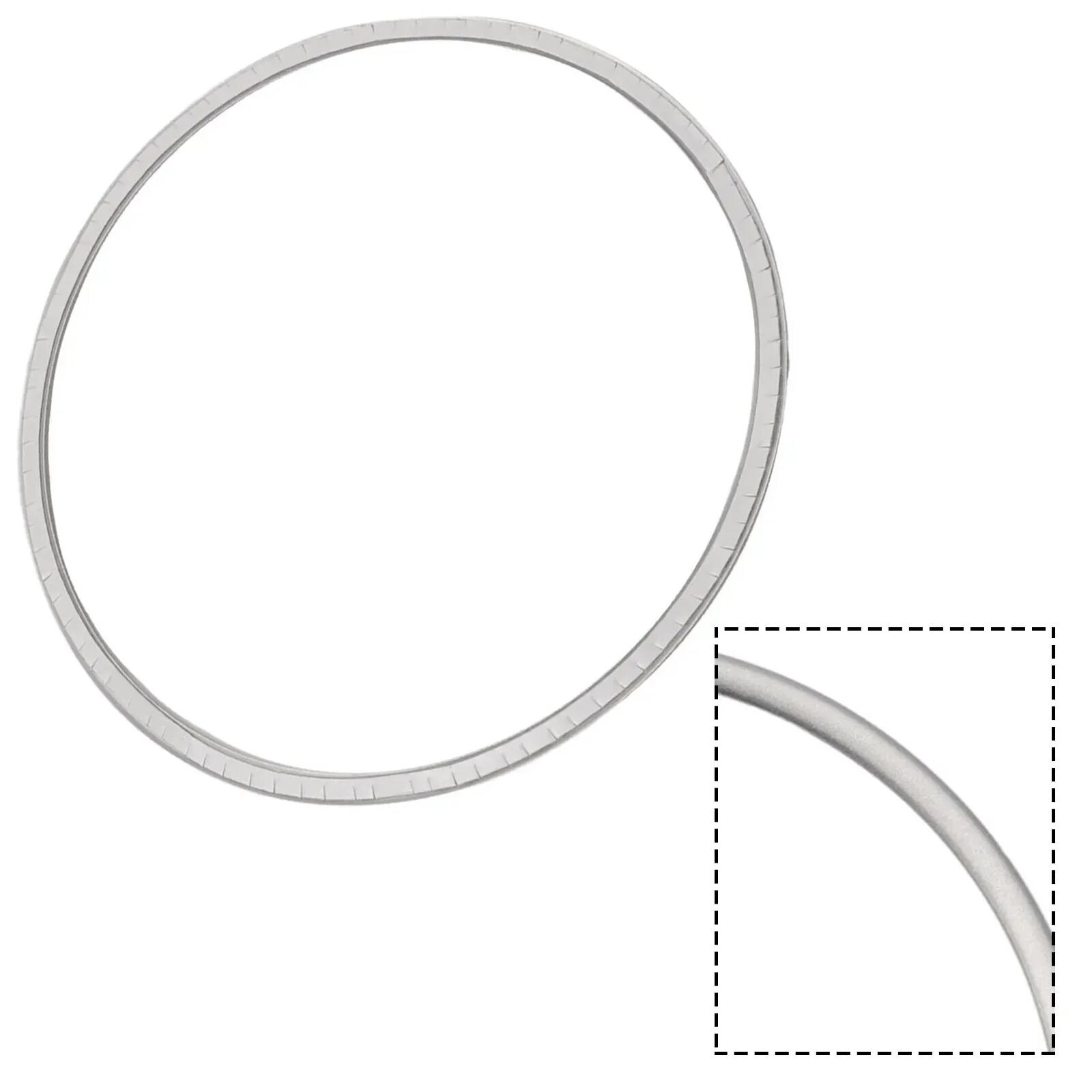 1 шт./компл. кольцо накладки на руль автомобиля для Jeep для JK для Wrangler 2011 ~ 2017 для Compass-серебристая центральная накладка на руль