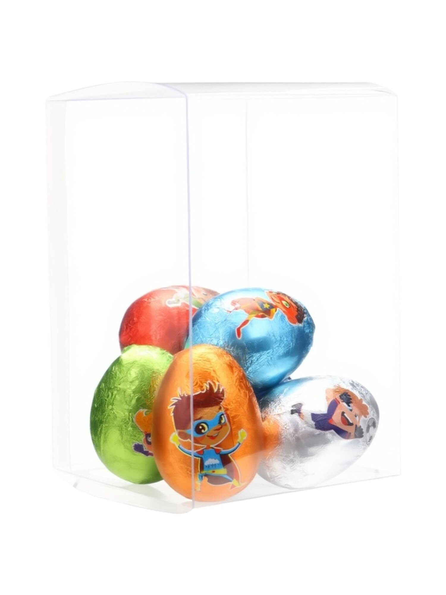 Набор шоколадные яйца "Супергерои и футбол" 75 г, арт. 10956359