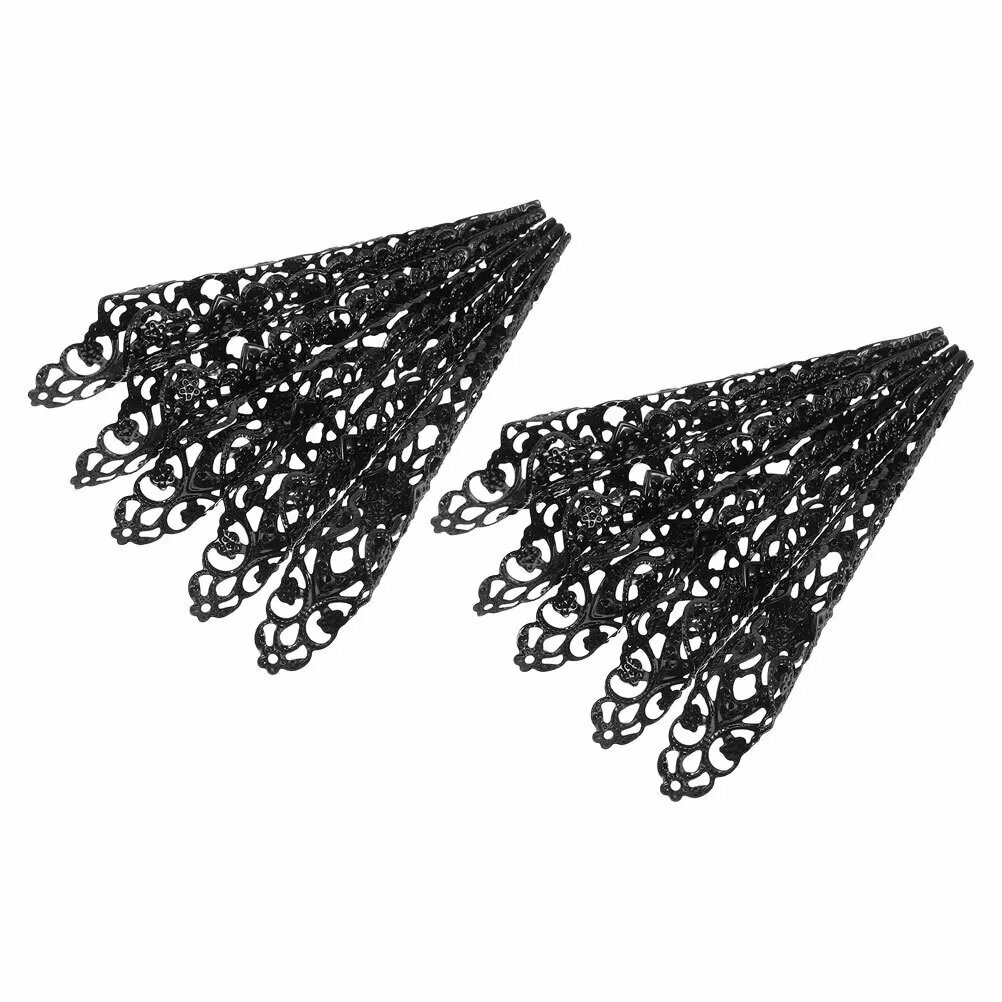 Кольца-когти черные 10 шт.