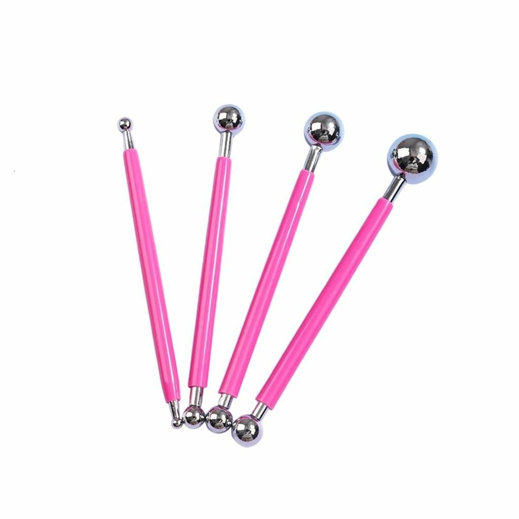 Керамический гравировальный набор, 4 шт, Розовый