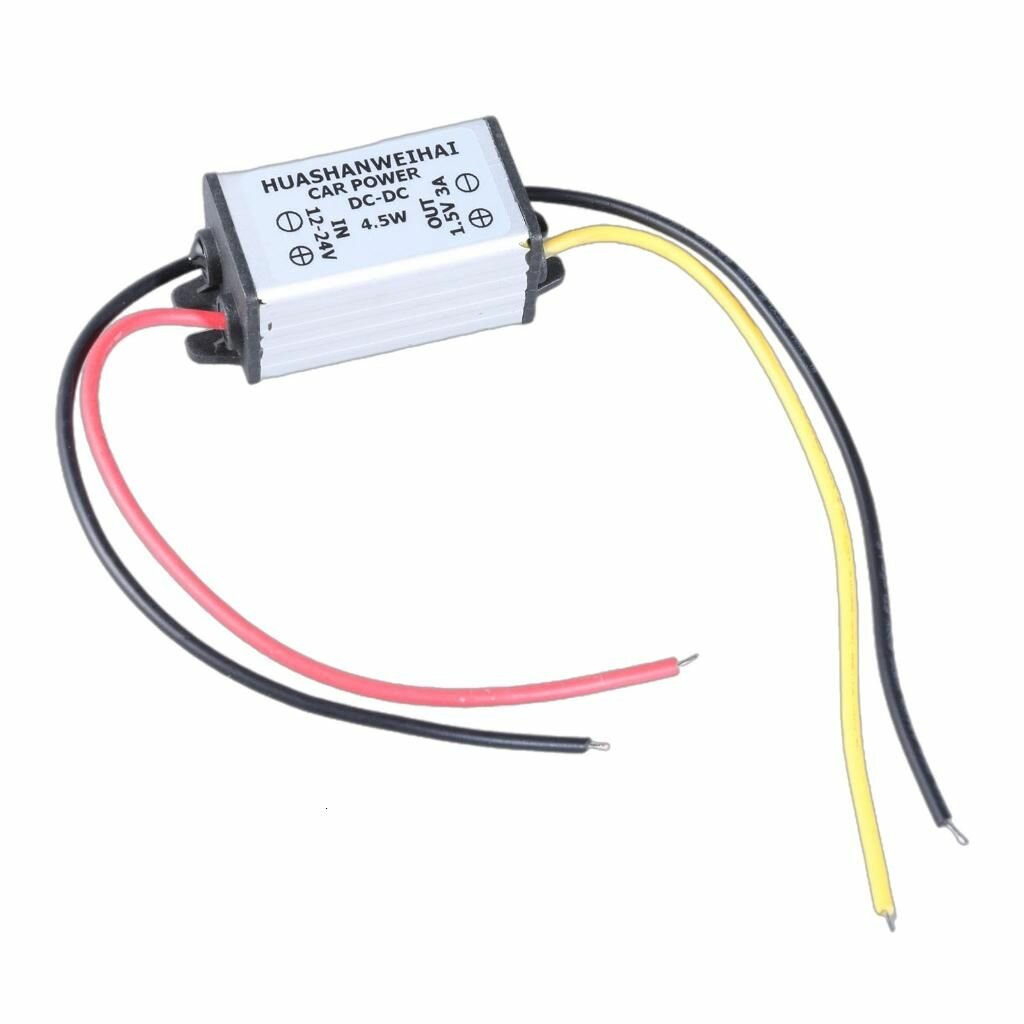 Понижающий преобразователь 12V-24V в 1.5V, 3A